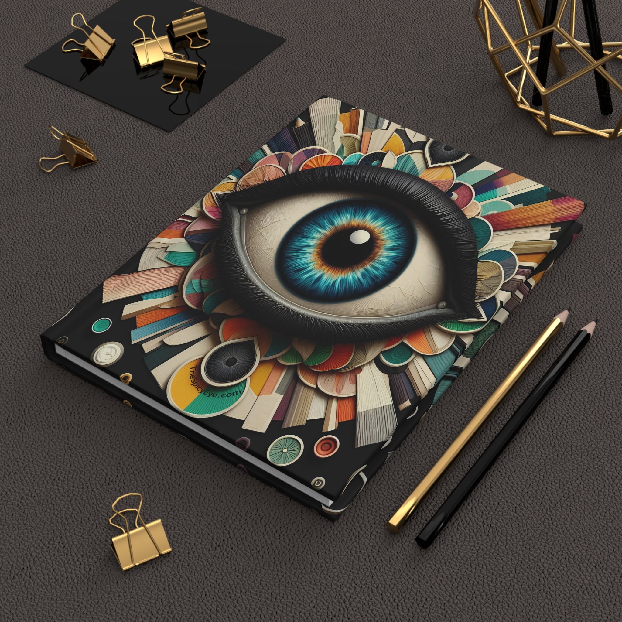 Evil Eye Journal | Gothic Witchy Notebook – The Spicy Eye