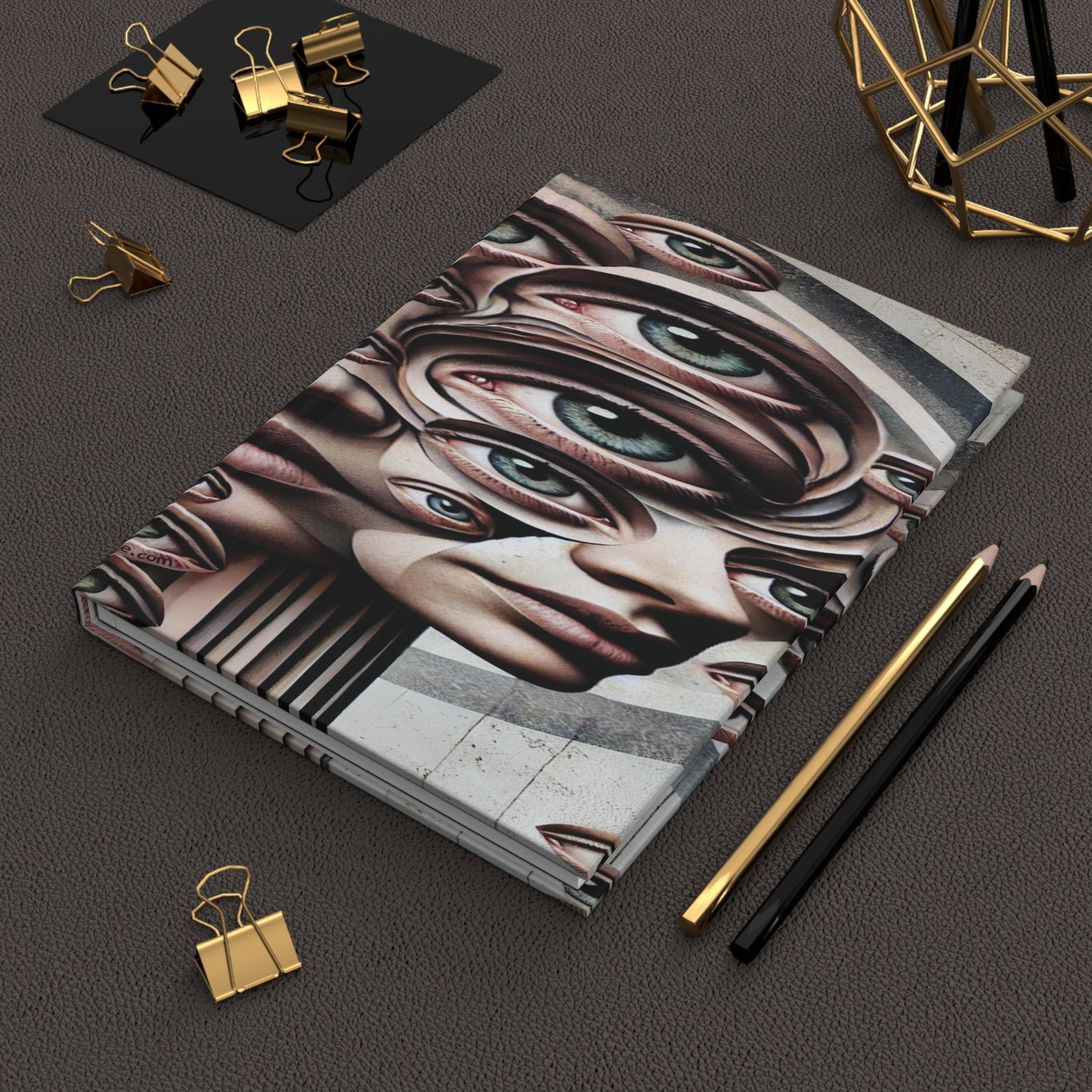 Fractured Focus Journal | Dark Aesthetic Notebook – The Spicy Eye